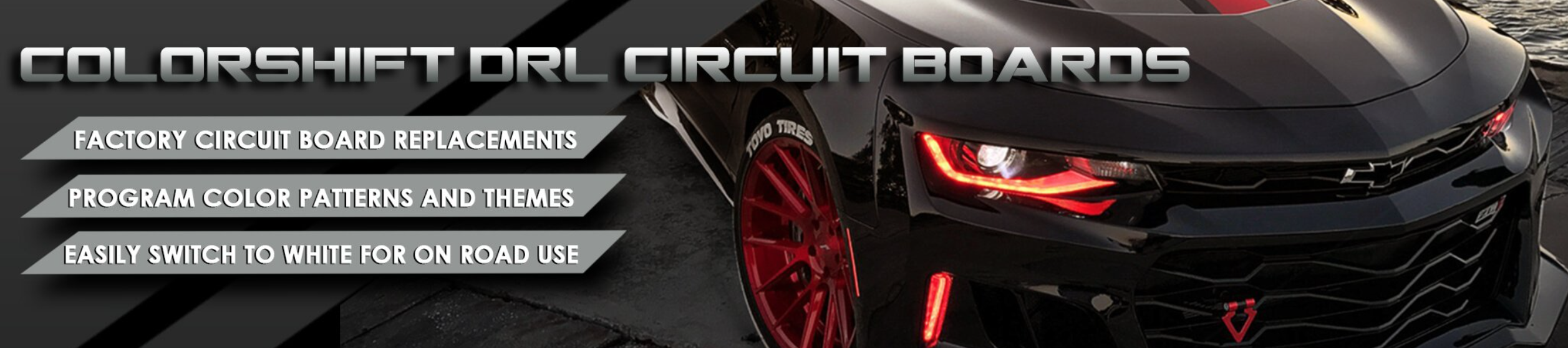 DRL Circuit Boards Info – RGB HALO KITS